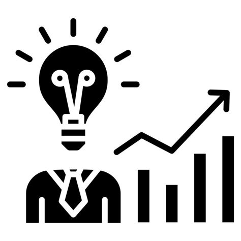 Business Insights Icon Line Vector Illustration 35193581 Vector Art At