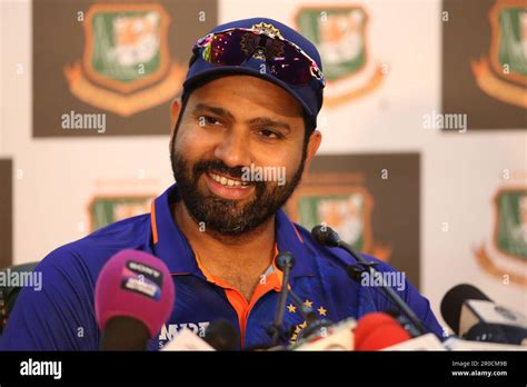 Indian One Day International Team Captain Rohit Sharma Attends The Pre