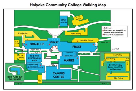 Campus Map Holyoke Community College Holyoke Community College