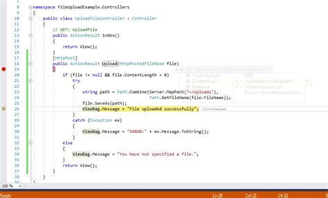 File Upload In Aspnet Mvc Single And Multiple Files Upload Example