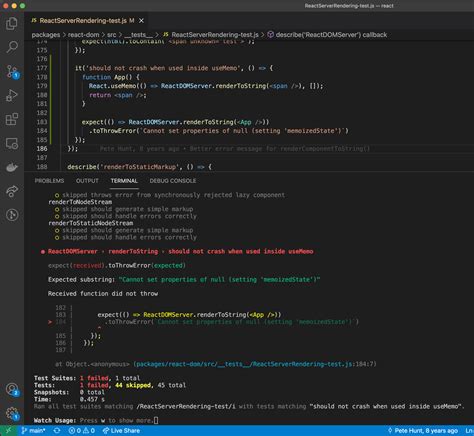 Ssr Cannot Set Property Memoizedstate Of Null · Issue 16416