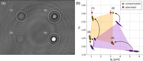Aberration Compensation For Enhanced Holographic Particle Characterization