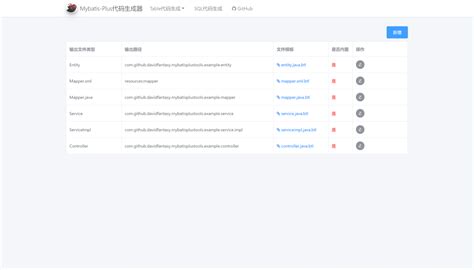 Mybatis Plus 开发提速器：mybatis Plus Generator Ui Csdn博客