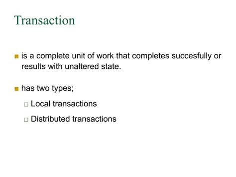 Introduction Of Java Transaction Api Powerpoint Ppt