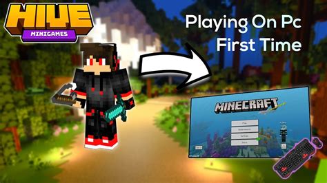 Playing Hive Skywars First Time Youtube