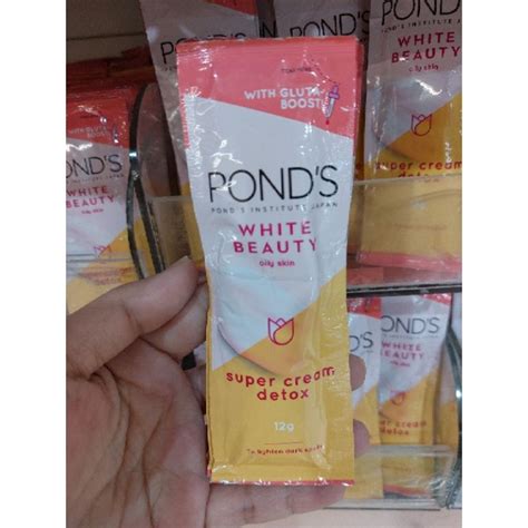 Ponds White Beauty Super Cream Detox 20g Lazada Ph