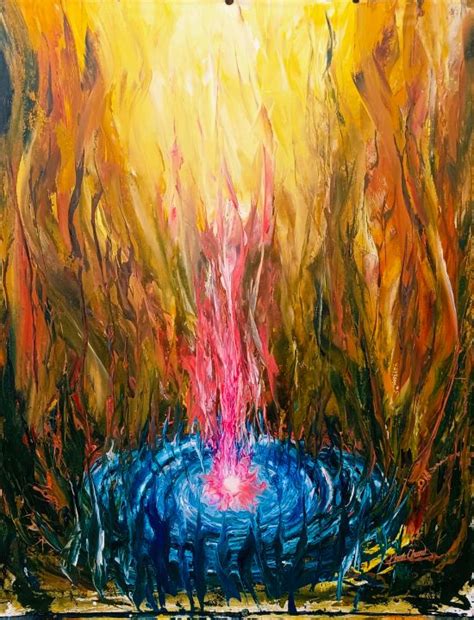 Fire Abstract Art