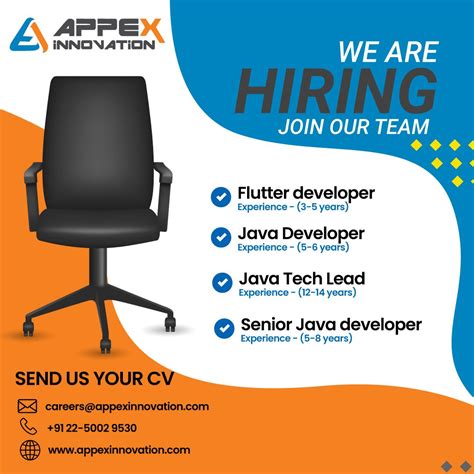 Appex Innovation On Linkedin Hiringnow Hiringimmediately