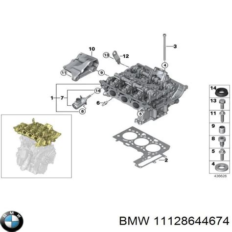 11127613127 BMW болт головки блока цилиндров (гбц)