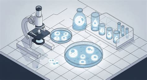 Isometric Illustration Of Laboratory Equipment For Scientific Research