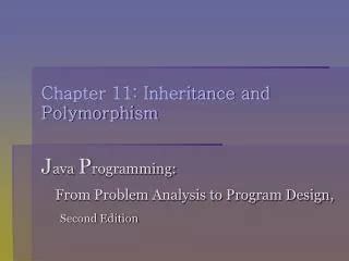 PPT Chapter 11 Inheritance And Polymorphism PowerPoint Presentation