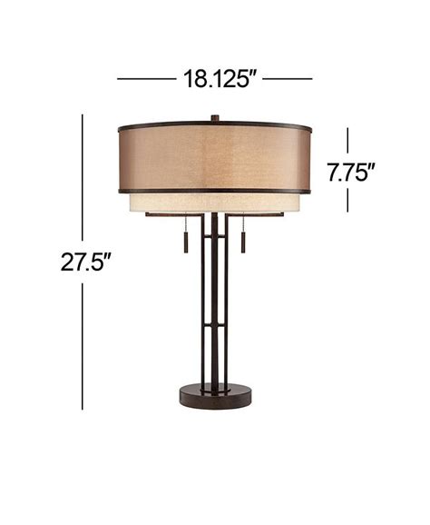 Franklin Iron Works Andes Modern Industrial Table Lamp 27 12 Tall Oil