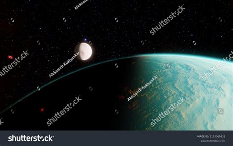 Planets Space Planet Beutiful Planet 3d Stock Illustration 2123069321
