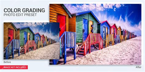 premium psd color grading photoshop preset template