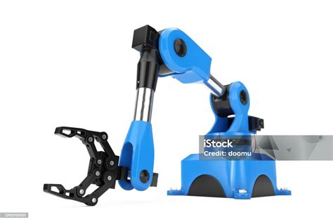 산업용 기계식 로봇 손 팔 조작기 3d 렌더링 공장 산업 건물에 대한 스톡 사진 및 기타 이미지 공장 산업 건물 과학 금속 Istock