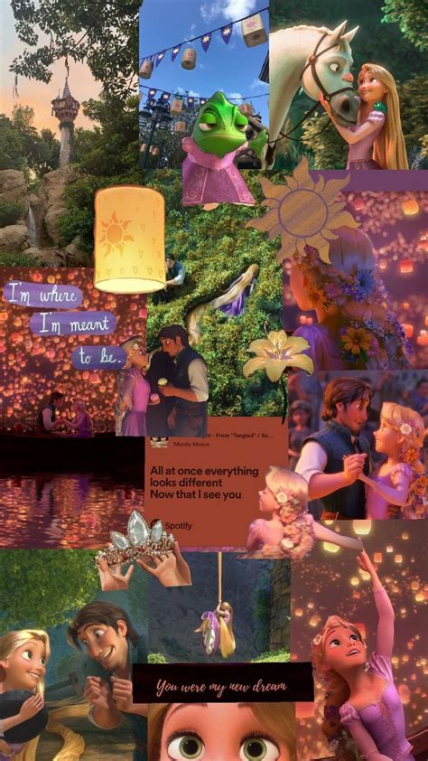 Pin By Liv On Tangled Disney Collage Tangled Wallpaper Disney Wallpaper