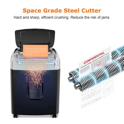 Snapklik Bonsaii 110 Sheet Autofeed Paper Shredder 30 Minutes