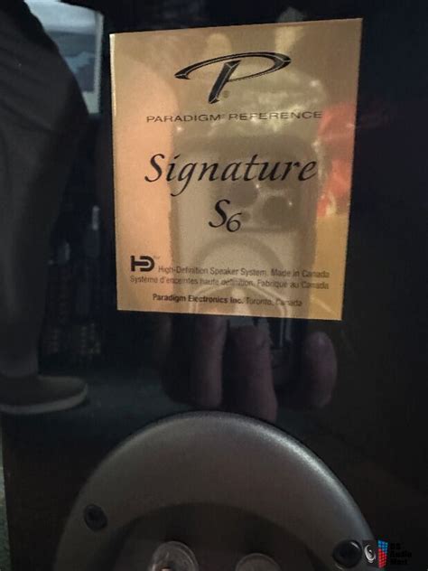 Paradigm Signature S6 V3 For Sale Us Audio Mart