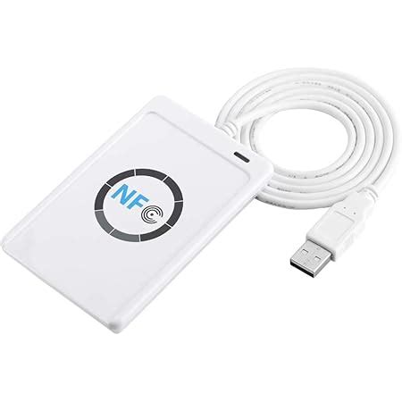 ACS ACR122U Lecteur NFC Sans Contact USB 13 56 MHz Couleur Blanc