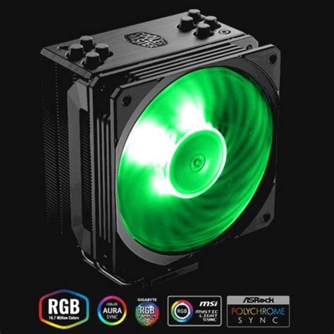 Jual CPU Cooler COOLER MASTER Hyper 212 RGB Black Edition Shopee Indonesia