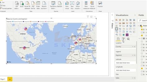 Changing The Map Styles Microsoft Power BI YouTube