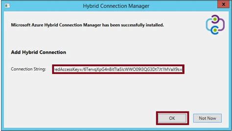 Accessing On Premise Sql Server Database From Azure Web App Using Azure Hybrid Connection