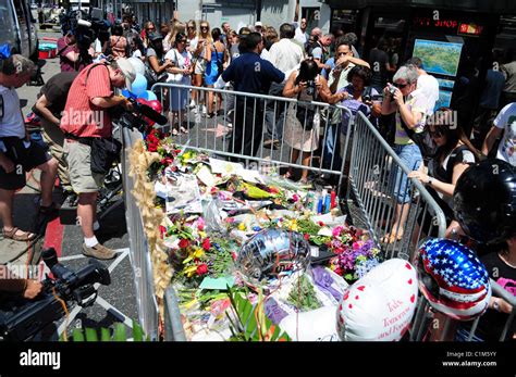 Fans From All Over The World Gather To Pay Their Respects To Michael