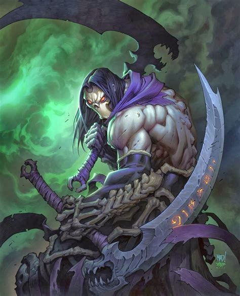 Darksiders Ii Concept Artwork I Character Art Synteza Historii I