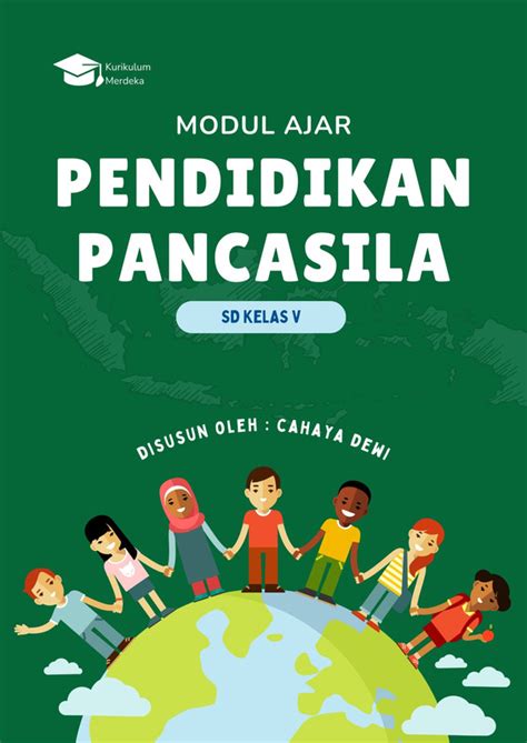 Gratis Desain Contoh Bahan Ajar Canva