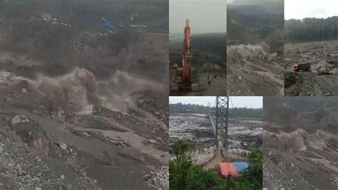 Detik Detik Gunung Semeru Muntahkan Lahar Dingin Warga Lari Histeris Saat Terjadi Banjir Besar