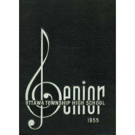 Custom Reprint Yearbook 1955 Ottawa Township High School Senior