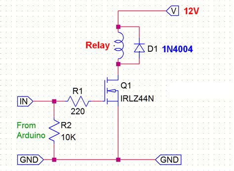 Controling 12v Relay With Arduino Based On Pressure Value Motors