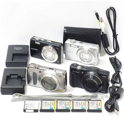 Fujifilm Finepix 4台セット F100fd Black Silver F300exr Silver F770 Black