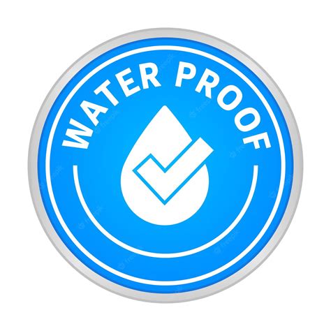 Premium Vector Waterproof Icon Logo Design Template