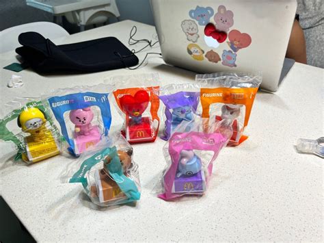 Bt21 Happy Meal X Mcdonalds Hobbies And Toys Memorabilia And Collectibles