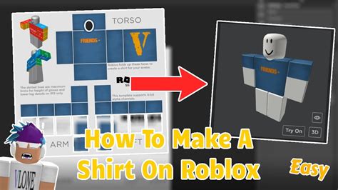 How To Make A Easy Simple Shirt On Roblox Updated YouTube