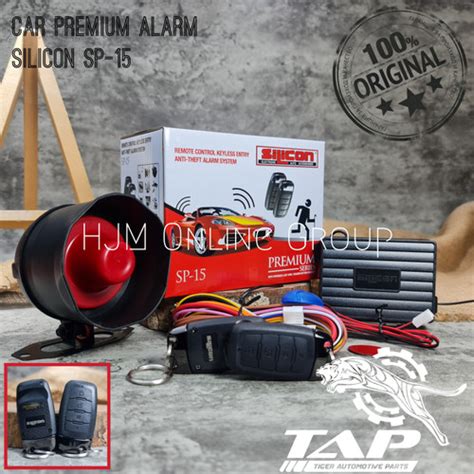 Jual ALARM REMOTE MOBIL SILICON PREMIUM SERIES SP 15 ORIGINAL Jakarta