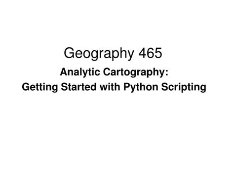 Ppt Geography 465 Powerpoint Presentation Free Download Id918656