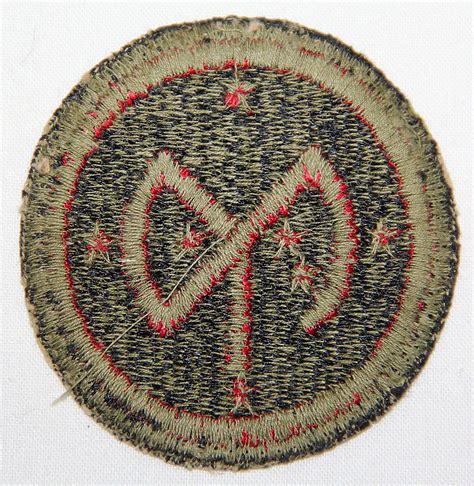 G251 Wwii Greenback 27th Infantry Division Patch B And B Militaria