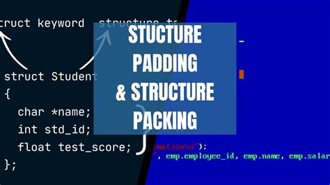 Structure Padding And Structure Packing In C C Programming Basics Youtube