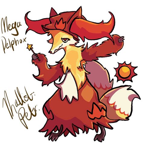 Mega Delphox By Pokemonfan1113 On Deviantart