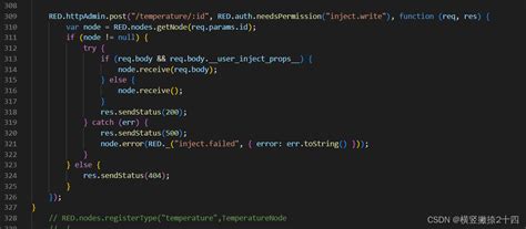 node red温湿度传感器节点 nodered温湿度采集 csdn博客