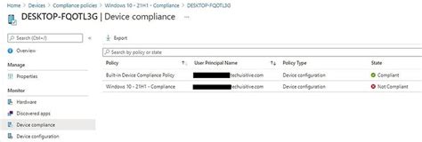 Check OS Version Compliance With Device Compliance Policy Notify User Microsoft Intune