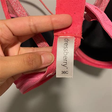 Barbie Pink Bra Sized 36c With A Sexy Strap Worn A Depop