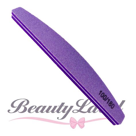 Buffer Halfmoon Vijl 100 180 Paars Beauty Label