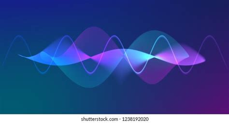 Electromagnet Wave Vector Element Abstract Colorful Stock Vector Royalty Free 1995777686