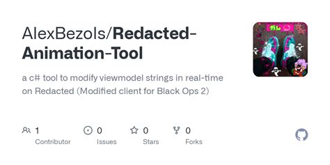 Github Alexbezolsredacted Animation Tool A C Tool To Modify