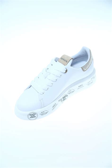 Sneaker Bianco Pelle Premiata Sneakers