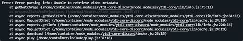 Can T Play Music Idk Issue 481 Eritislami Evobot GitHub