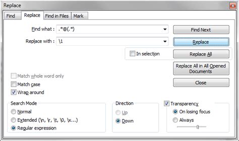 Regex Notepad Outlook Junk Mail
